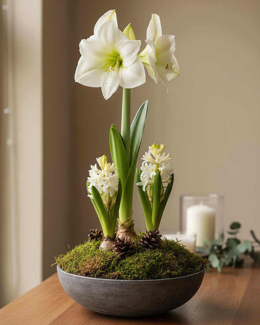 Christmas beauty | Flower arrangements | Interflora Latvia. Flower Delivery